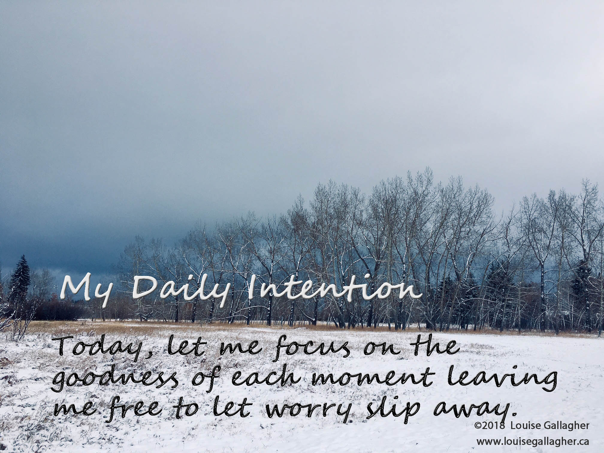 How to let worry slip away. | Dare Boldly